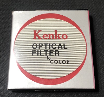 Vintage Kenko Optical Filter For Color 58.0s C4 Japan Vtg | eBay
