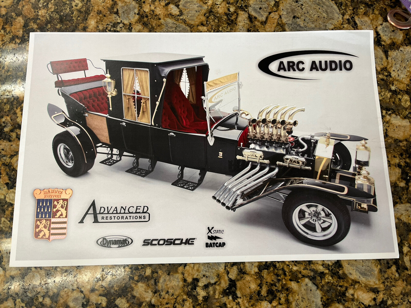 The Munster Koach SEMA George Barris Poster Custom Hot Rod Arc Audio ...