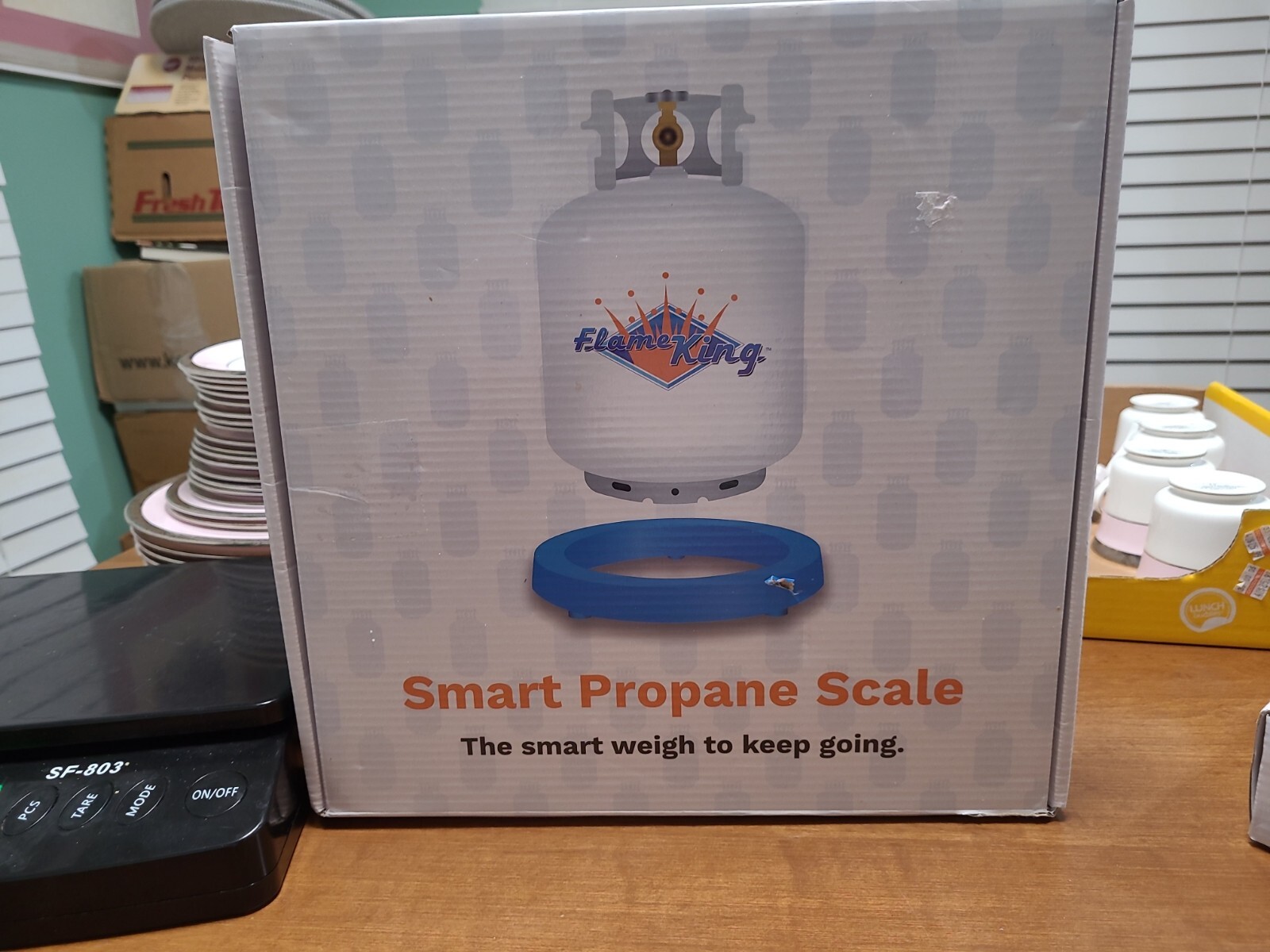 NEW Smart Propane Scale for BBQ Tank Gauge Levels, Bluetooth - FREE ...