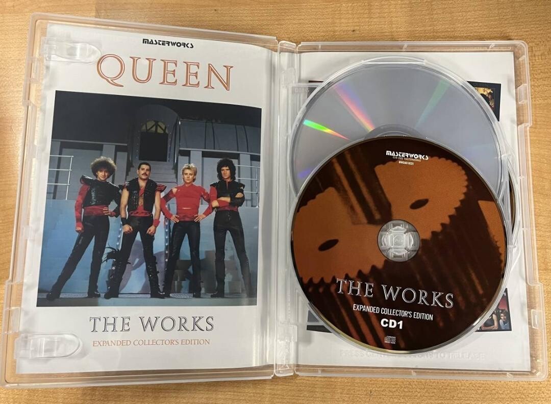 Queen The Works Expanded Collector's Edition Series 10th (2CD+1DVD) NEW ...