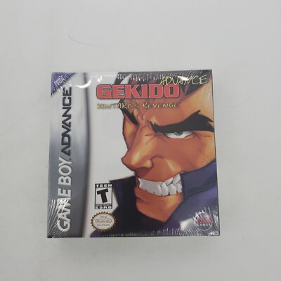2002 Advance Gekido Kintako's Revenge Gameboy Advance New Sealed | eBay