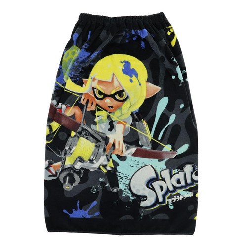Marushin 80cm Length Wrap Towel Splatoon 3 Swimming Pool Boys Character ...