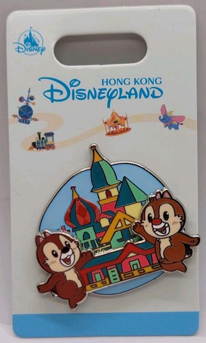 Hong Kong Disneyland 2024 Pin Chipmunks Chip & Dale Mystic Manor New ...