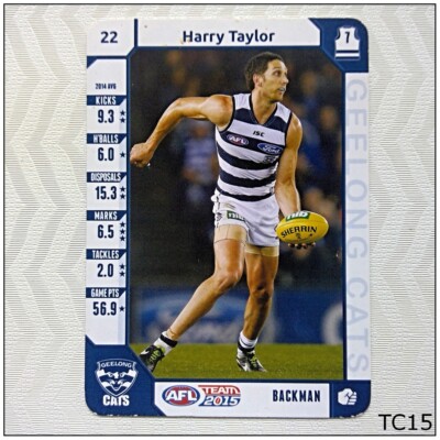 AFL Teamcoach 2015 #22 Harry Taylor | eBay Australia
