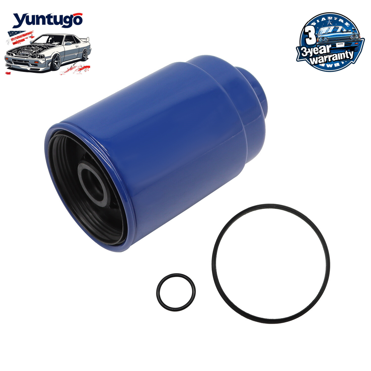 Diesel Fuel Filter For 2001-2016 Duramax Chevy 6.6L GMC Replace TP3018 ...