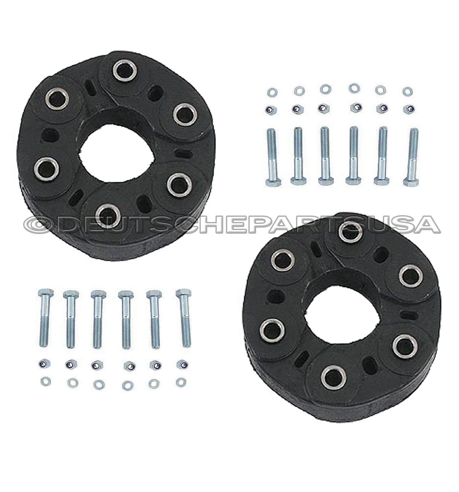 DRIVE SHAFT FLEX JOINT DISC KIT for MERCEDES FRONT + REAR 2 x ...