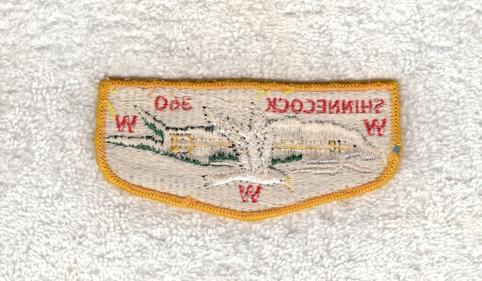 B3 13 oa bsa scouts SHINNECOCK 360 OA LODGE FLAP | eBay