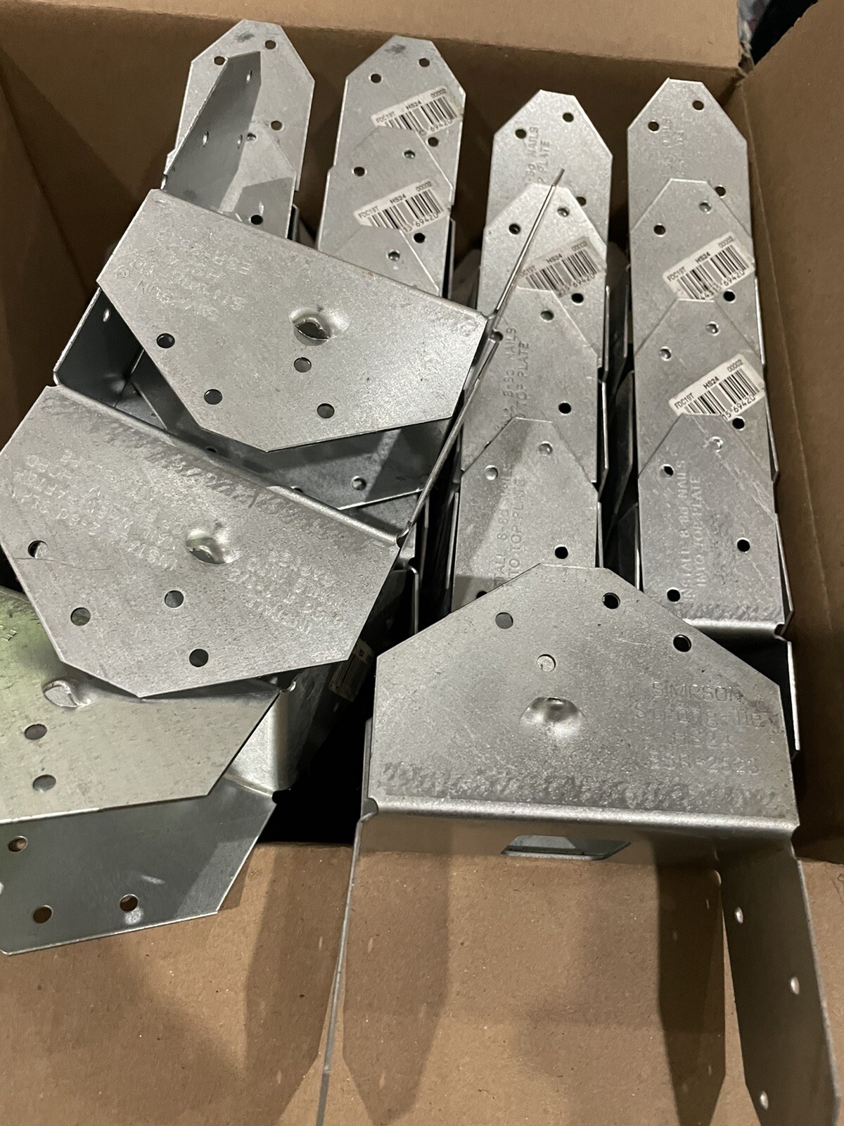 40X SIMPSON STRONG-TIE SADDLE 2" RAFTER TIE CONNECTOR 4" PLATE AC04S | eBay