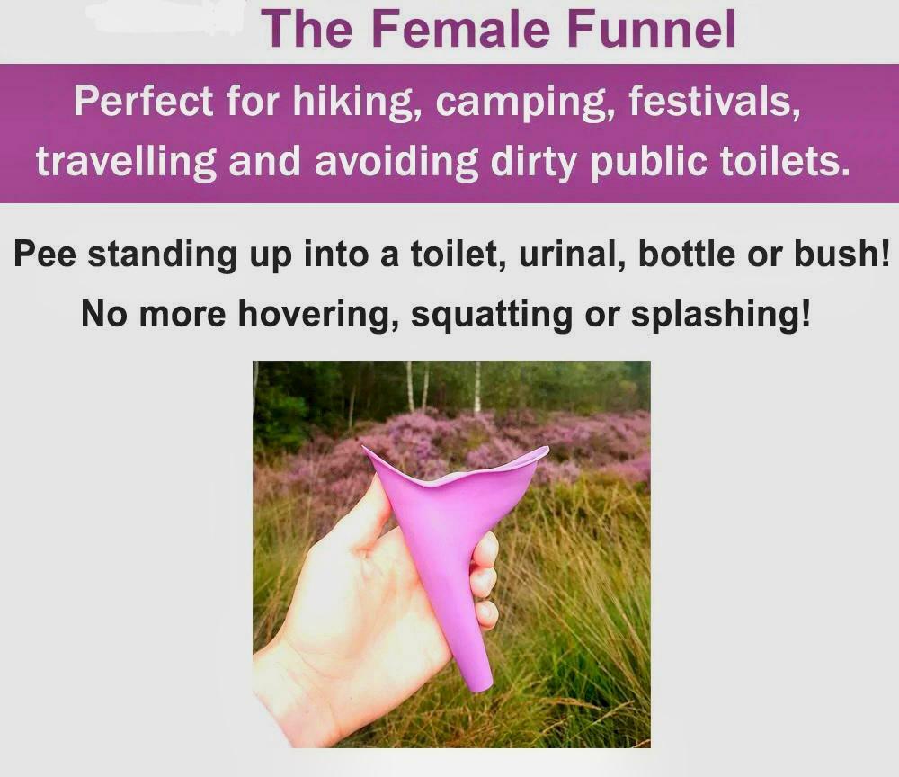 Festival Camping Womans Ladies Female Urine Funnel Urinal LEAK PROOF ...