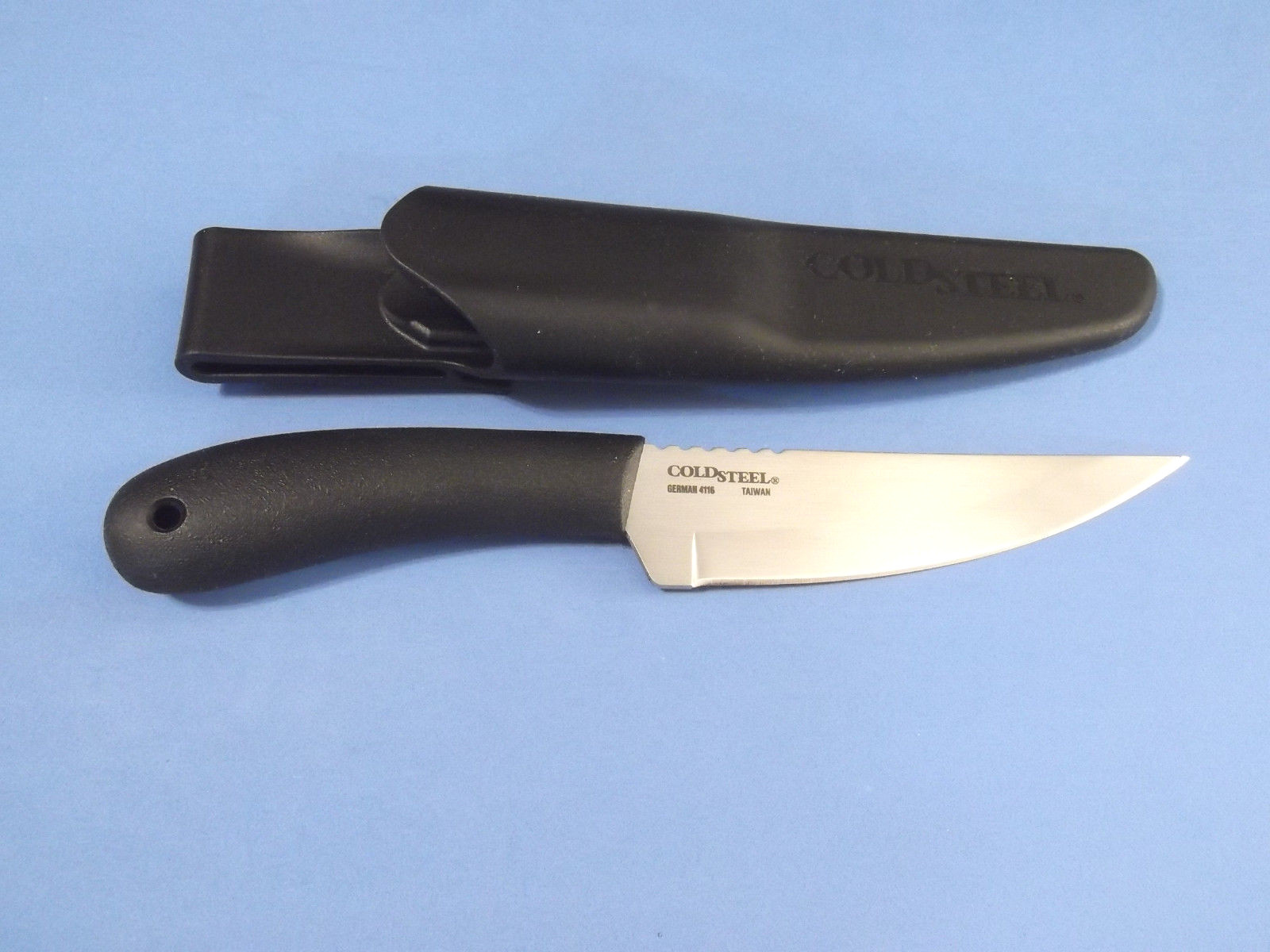 COLD STEEL 20RBC ROACH BELLY German stainless fixed blade knife 8 1/2 ...