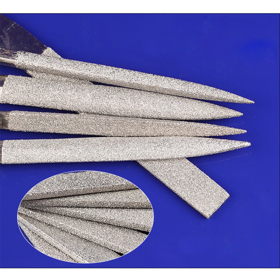 10pcs 3x140mm Half Round Diamond Grit File Set Sharpening For Wood ...