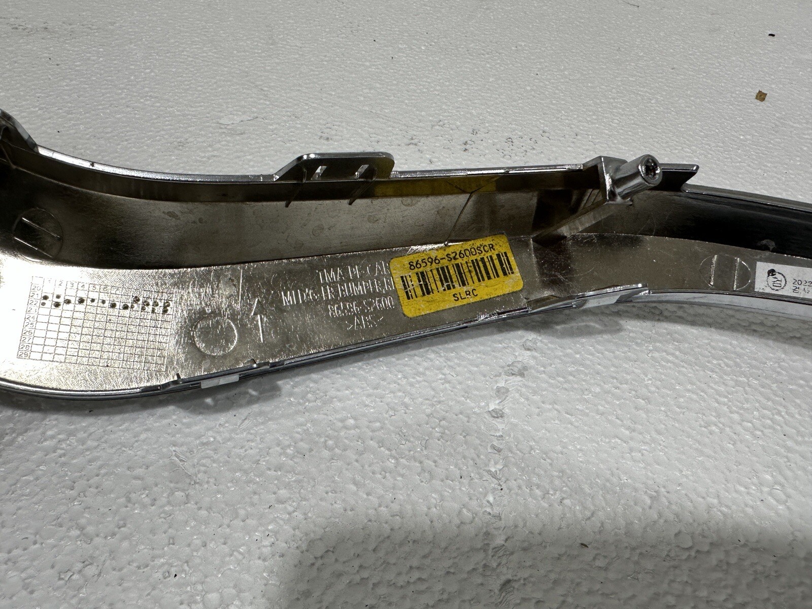 2021-2022 Genuine Hyundai Moulding-Front Bumper Right Rh 86596-S2600 | eBay