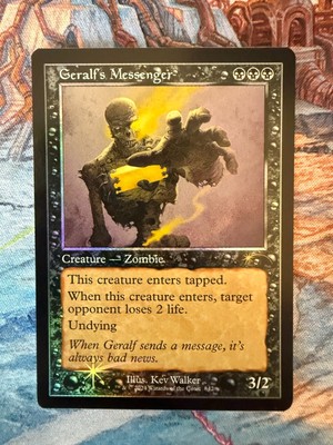 Geralf's Messenger Retro Foil 842 Secret Lair SLD Bonus Magic MTG Near ...