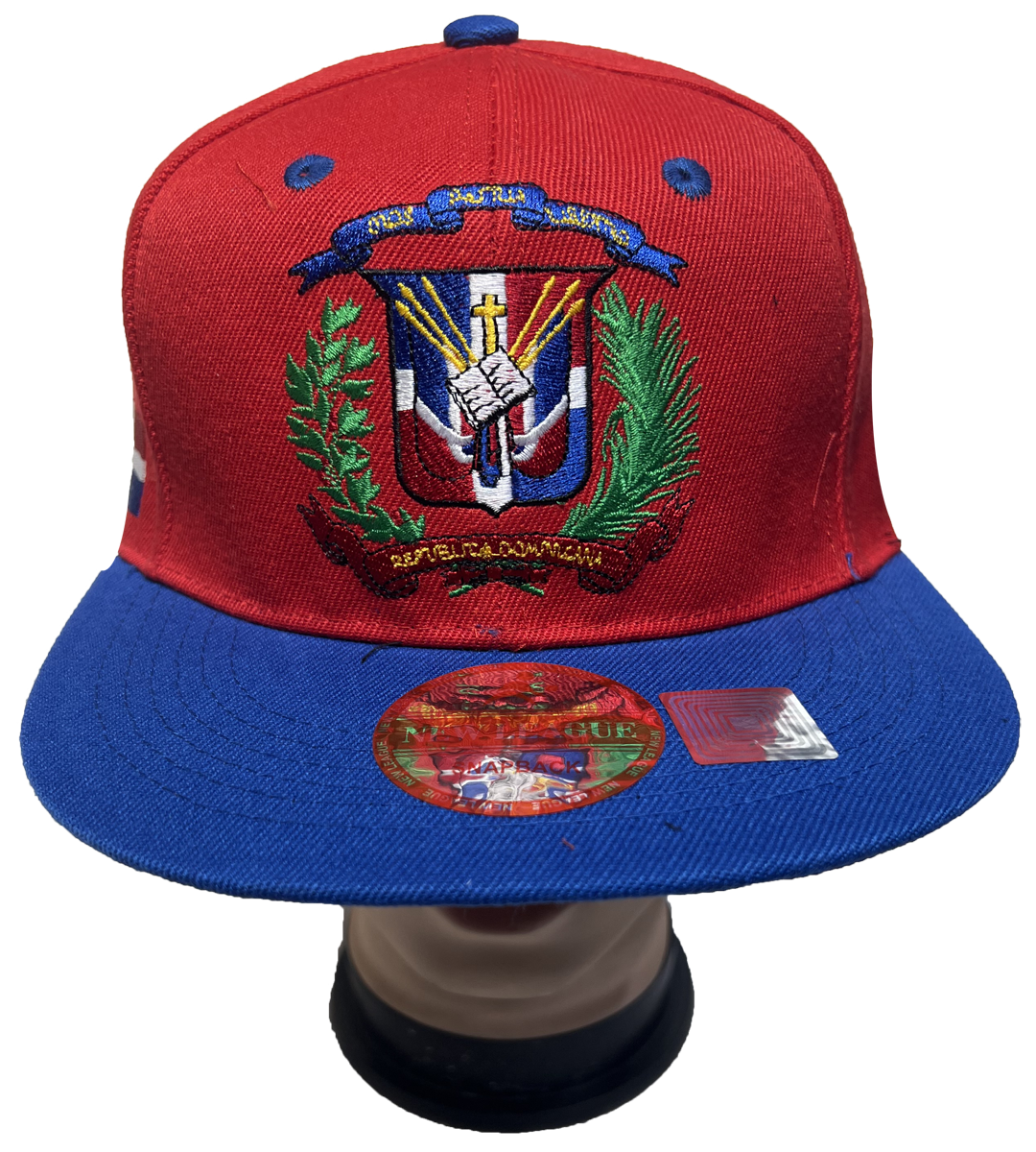 DOMINICAN REPUBLICA FLAG Embroidered Snapback Adjustable Baseball Cap ...