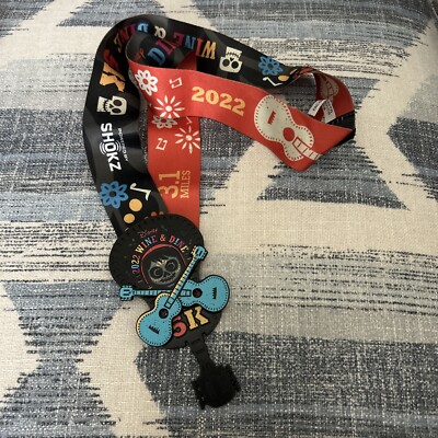 Run Disney Wine & Dine 2022 5K Race Coco Miguel Medal Never Used | eBay