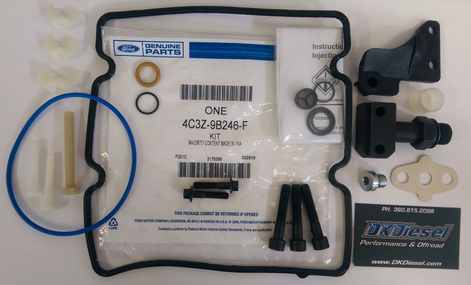 Genuine 2003-2007 Ford 6.0L Powerstroke STC HPOP Fitting Update Kit ...