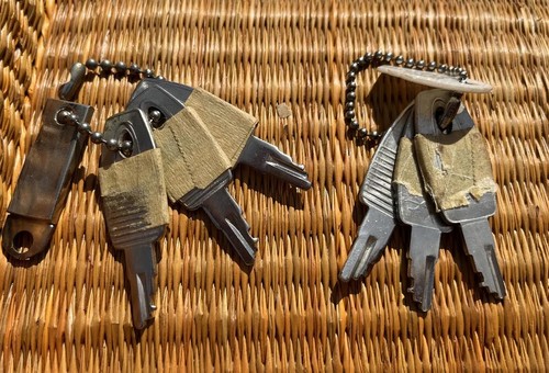 2 sets vintage Sears luggage keys | eBay