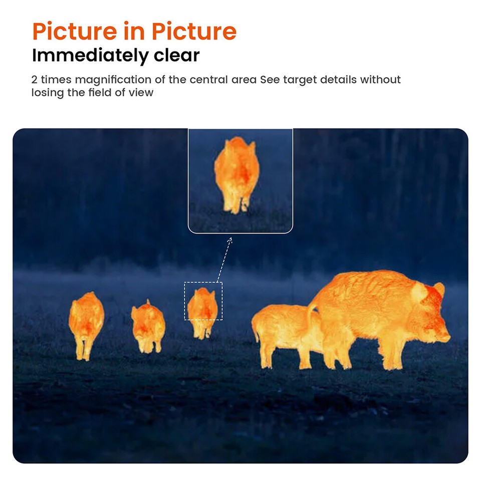 US Thermal Monocular Ai 384x288 50Hz Thermal Imaging Monoscope Camera ...