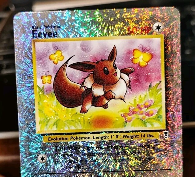 POKEMON EEVEE 74/110 REVERSE HOLO LEGENDARY LP | eBay