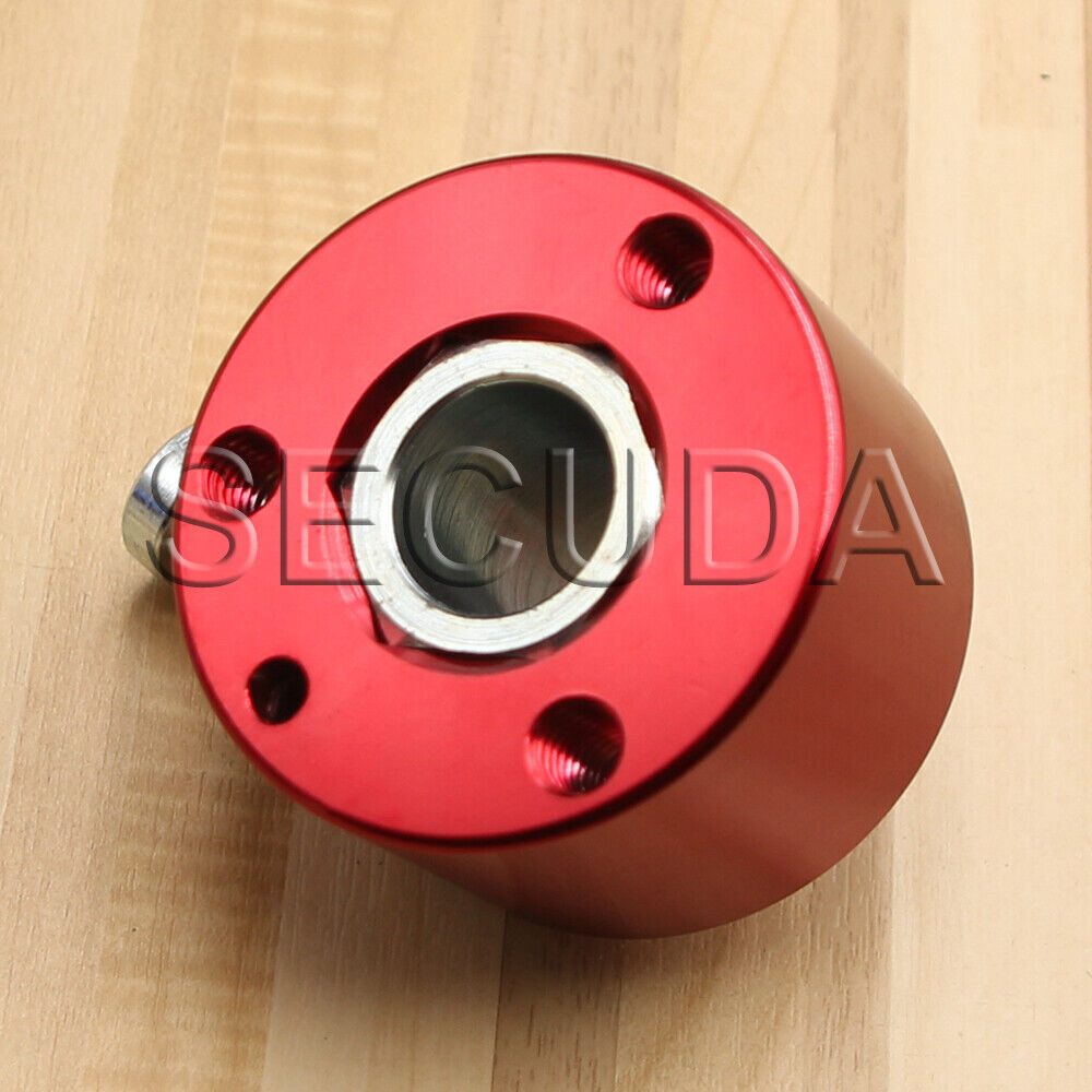 3/4'' Shaft 360°Steering Wheel Quick Release Hub Push Button Disconnect ...