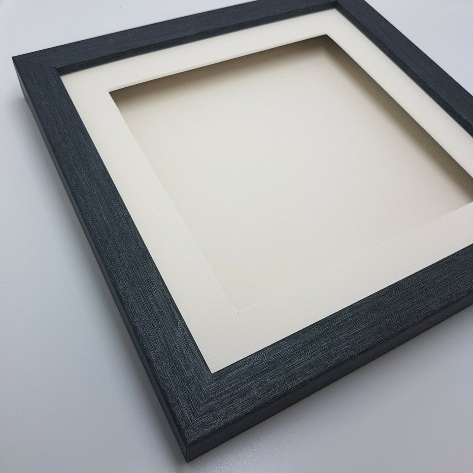 3D Deep Box Frame SQUARE Picture Photo Craft Art Music Medal Hobby CD ...
