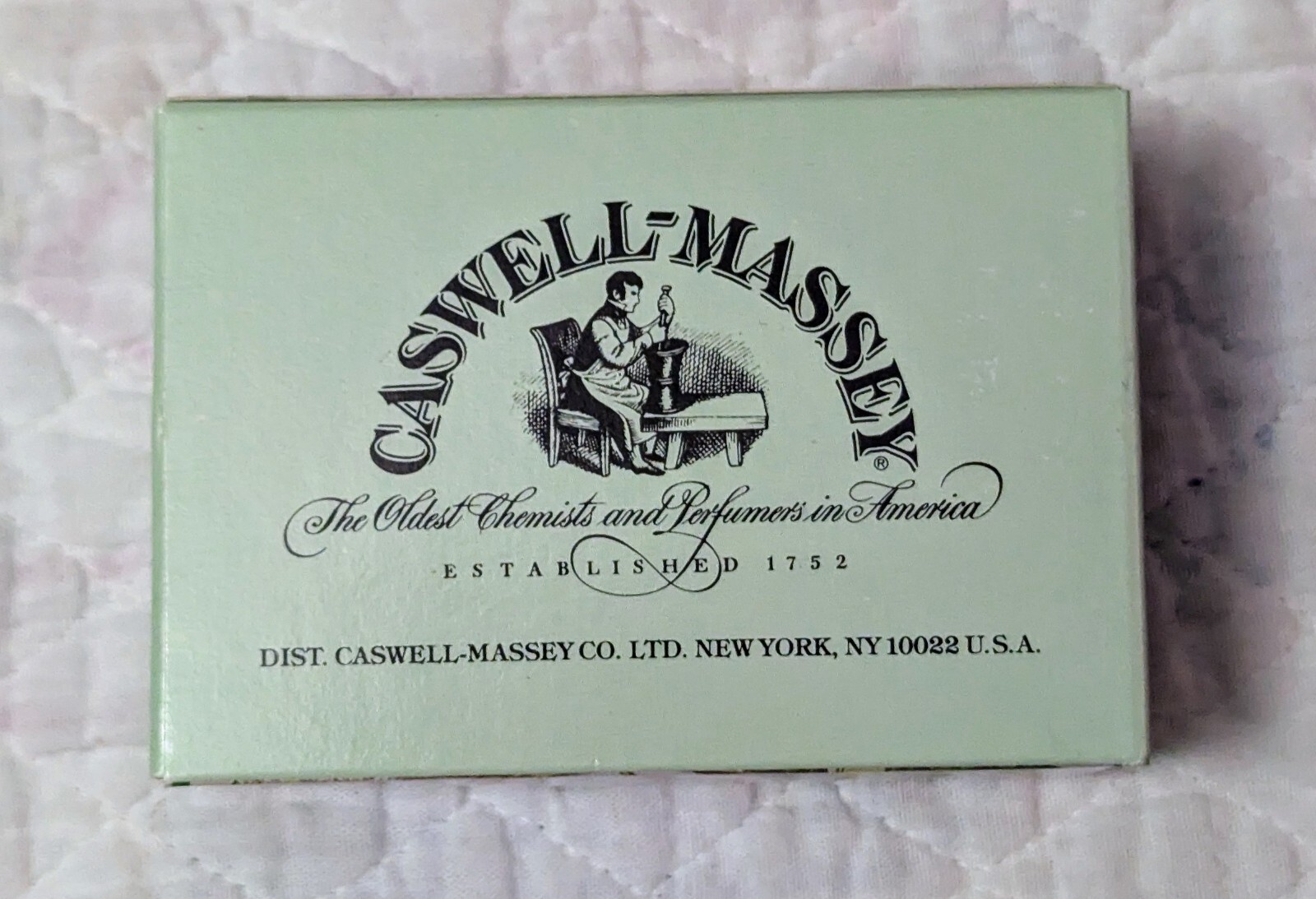 Vtg 1983 CASWELL-MASSEY Angelica Herbal Soap 3 BARS Made in USA New in ...