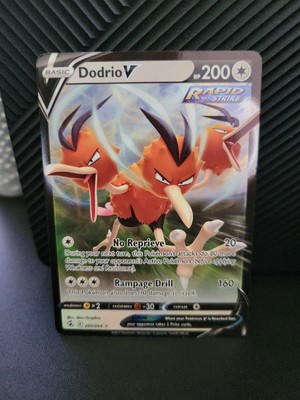 Dodrio V - 201/264 Ultra Rare Fusion Strike NM Pokemon TCG | eBay