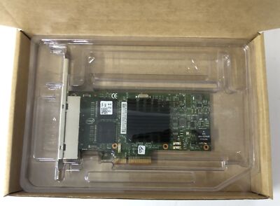 Dell 0T34F4 0NWK2 Intel I350-T4 Quad-Port Ethernet Server Network ...