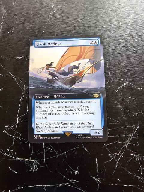 MTG Elvish Mariner The Lord of the Rings: Tales of Middle-earth 0384 ...