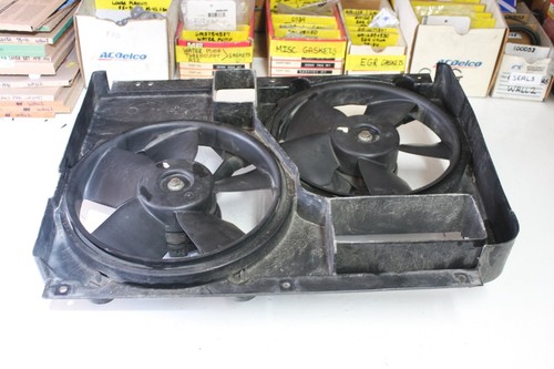 1990-1996 Corvette C4 Radiator Fans & Shroud, GM 10157958 22088717 ...