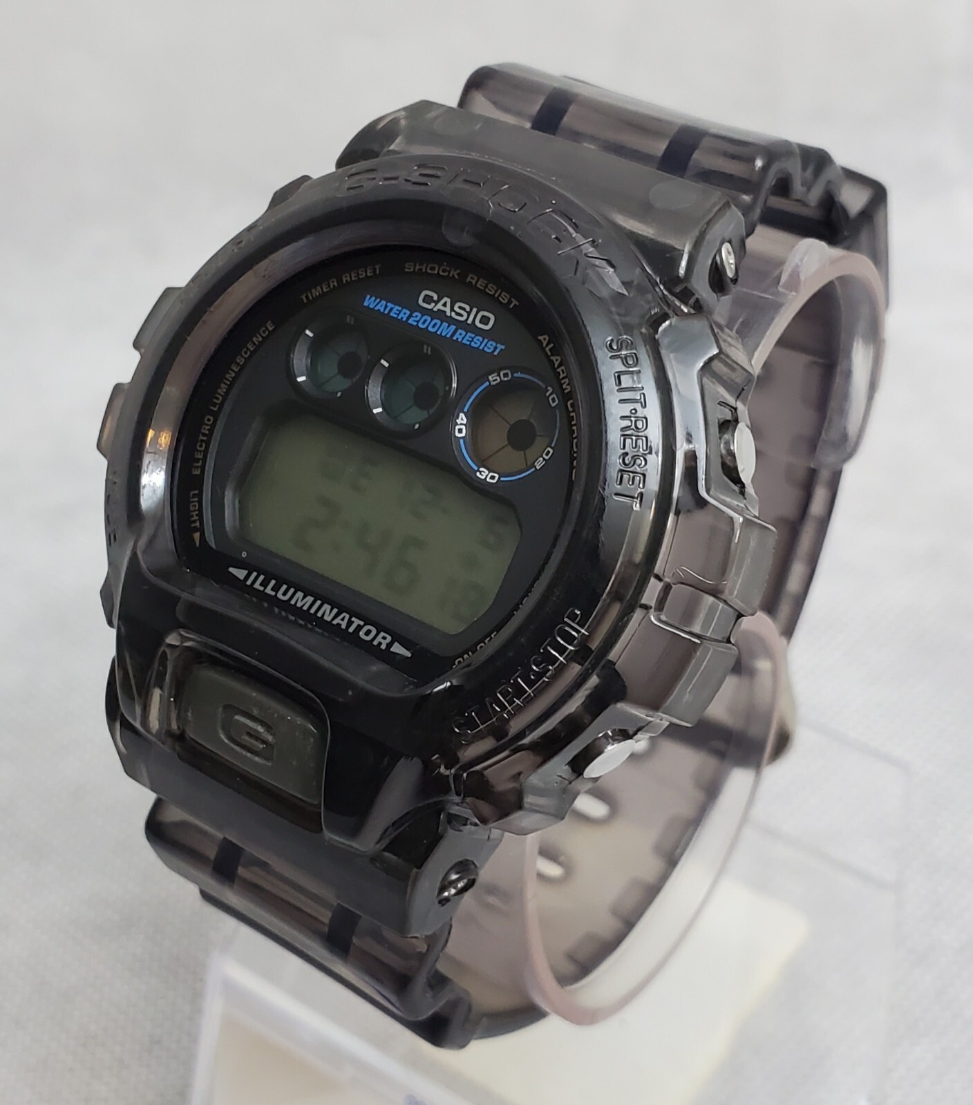 Casio DW6900-1V, G-Shock 200 Meter Watch Chrono customized with new ...