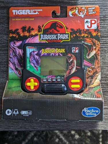 Tiger Electronics Jurassic Park, LCD Handheld Video Game Hasbro Gaming ...