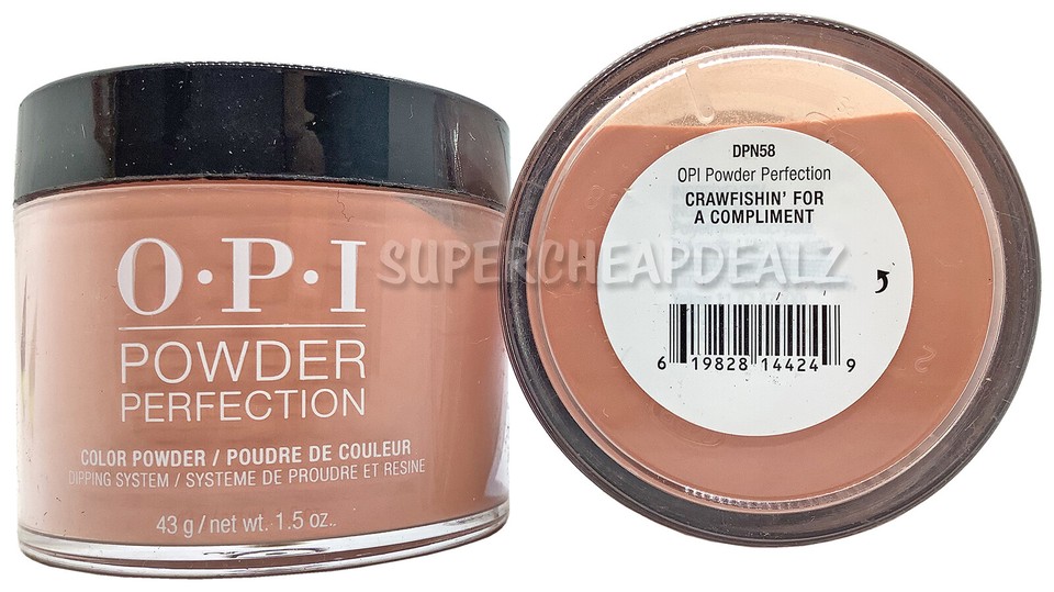 OPI Powder Perfection Dip Powder Nail Color 1.5 oz | Base Top Activator ...