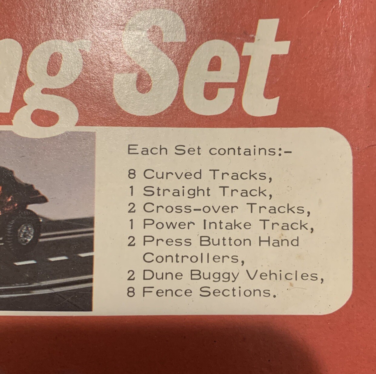 Vintage Battery Operated 2 Lane Road Racing Set Lot Of 2 | eBay