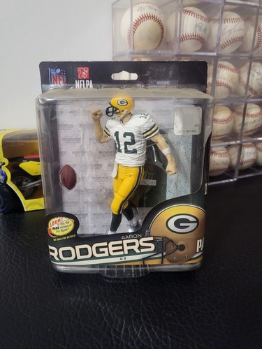 AARON RODGERS MCFARLANE FIGURE NFL 34 GREEN BAY PACKERS🔥 | eBay Australia