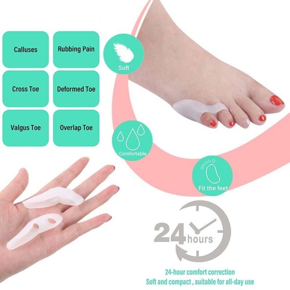 1Pairs with Ventilation Holes Pinky Toe Separator Spacer Little Toe ...