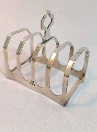 Solid Silver Toast Rack. Antique Solid Silver Toast Rack. | eBay UK