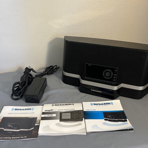 Sirius XM Satellite Radio Speaker Dock SXABB2 & XEZ1 Receiver | eBay