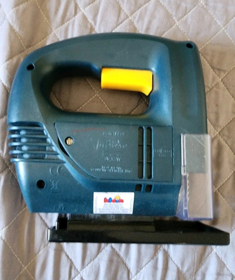BOSCH Battery Operated PRETEND Saw - Works, Plastic Blade Moves Up ...