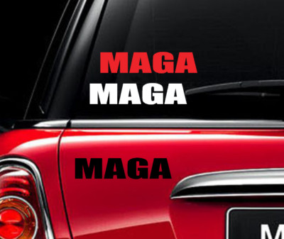MAGA TRUMP 2024 coffee cup decal yeti decal macbook decal | eBay