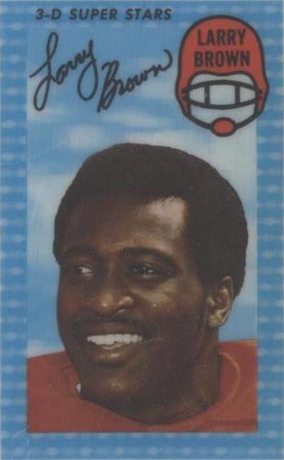 1971 Kellogg's 3-D - Larry Brown #13 for sale online | eBay