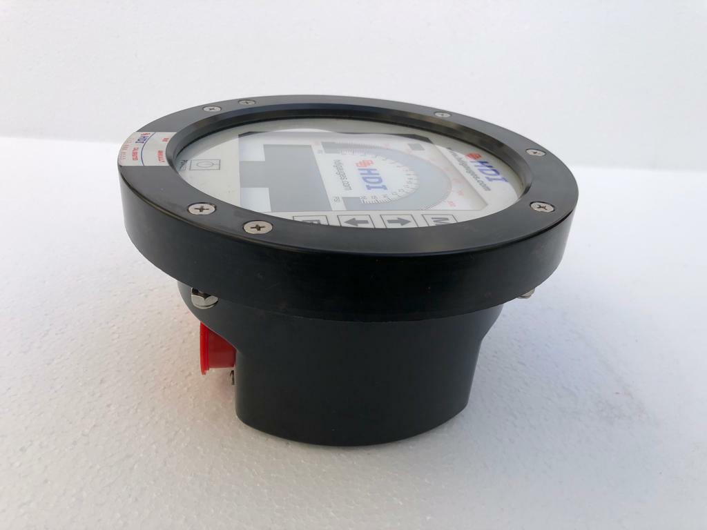 HDI 20L7A14-0000-000-FD PRESSURE GAUGE PUMP STROKE COUNTER 0-16 000 PSI ...