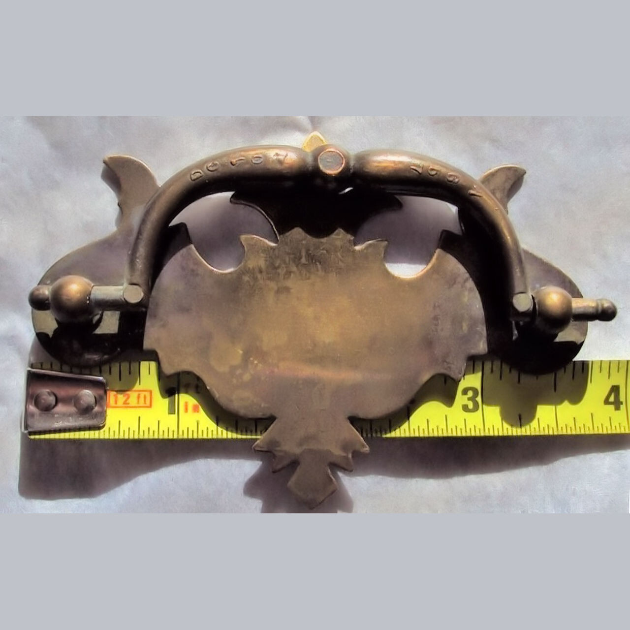 Brass Chippendale Bail Pull Batwing Drawer Pull DC10 A657 3" Center | eBay
