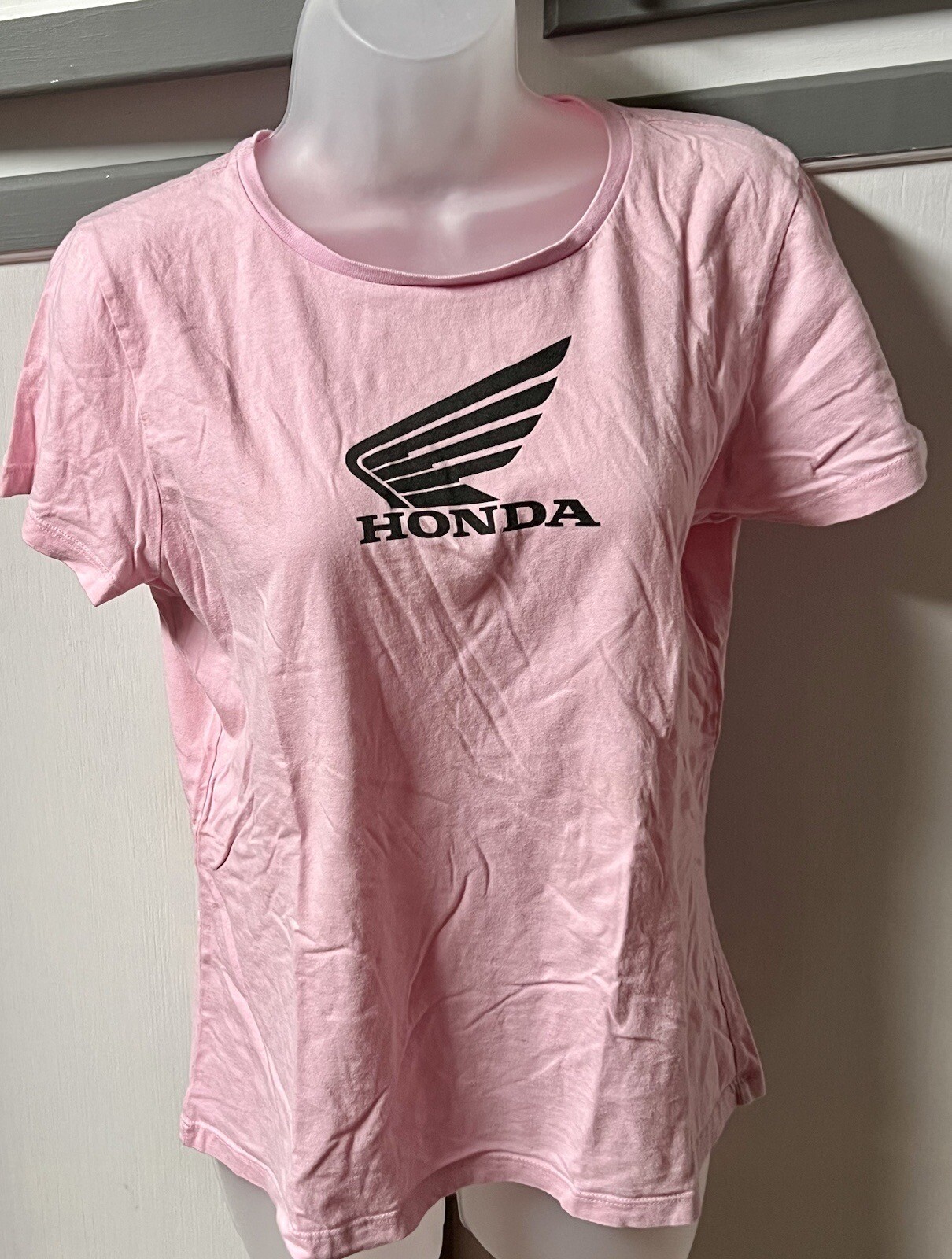 Officially Licensed Honda Pink Ladies Logo Tee XL Fit… - Gem