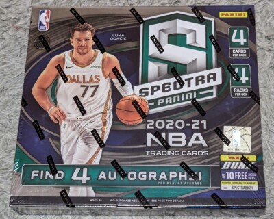 2020-21 Panini Spectra NBA Basketball Factory Sealed Hobby Box New | eBay
