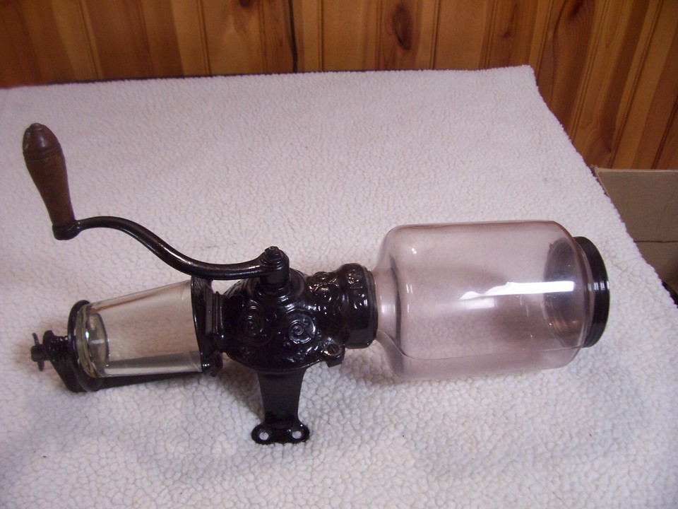 Arcade Crystal # 1 or 1 1/2 Wall Mount Coffee Grinder/Catch cup not ...
