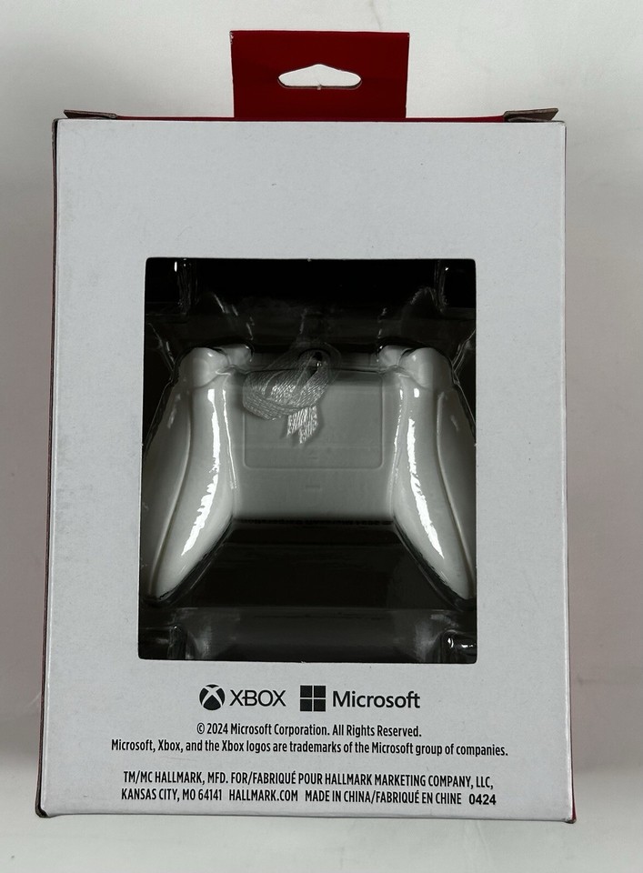 NIB Hallmark Xbox White Controller Christmas Tree Holiday Ornament | eBay