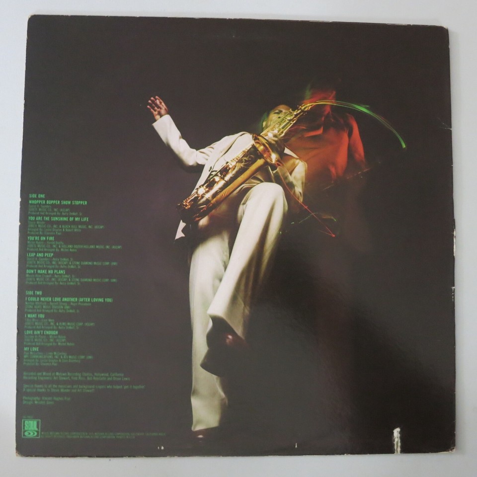 Jr. Walker - Whopper Bopper Show Stopper - Soul S6-748 OG '76 VG+/VG ...