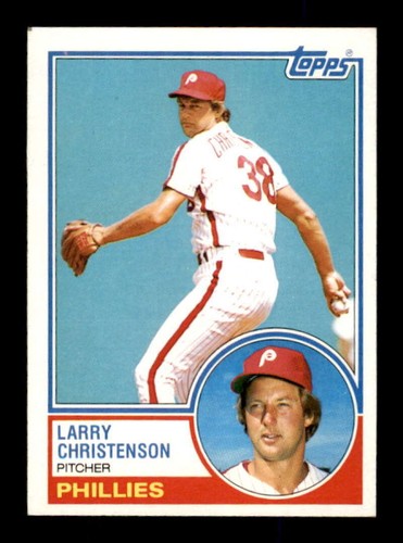 1983 Topps #668 Larry Christenson NM/NM+ Phillies 245361 | eBay
