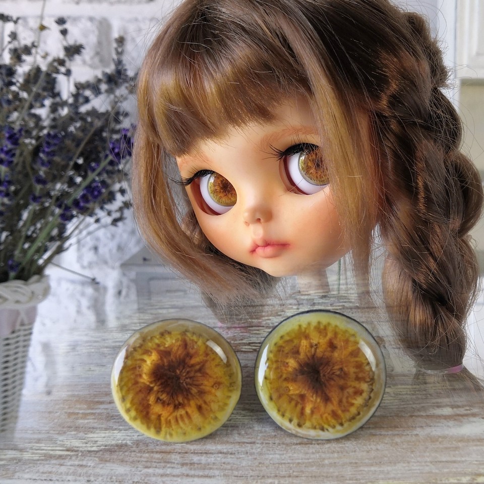 Realist 3D Eye chips 14mm, doll Eye chips Handmade Accessories | eBay